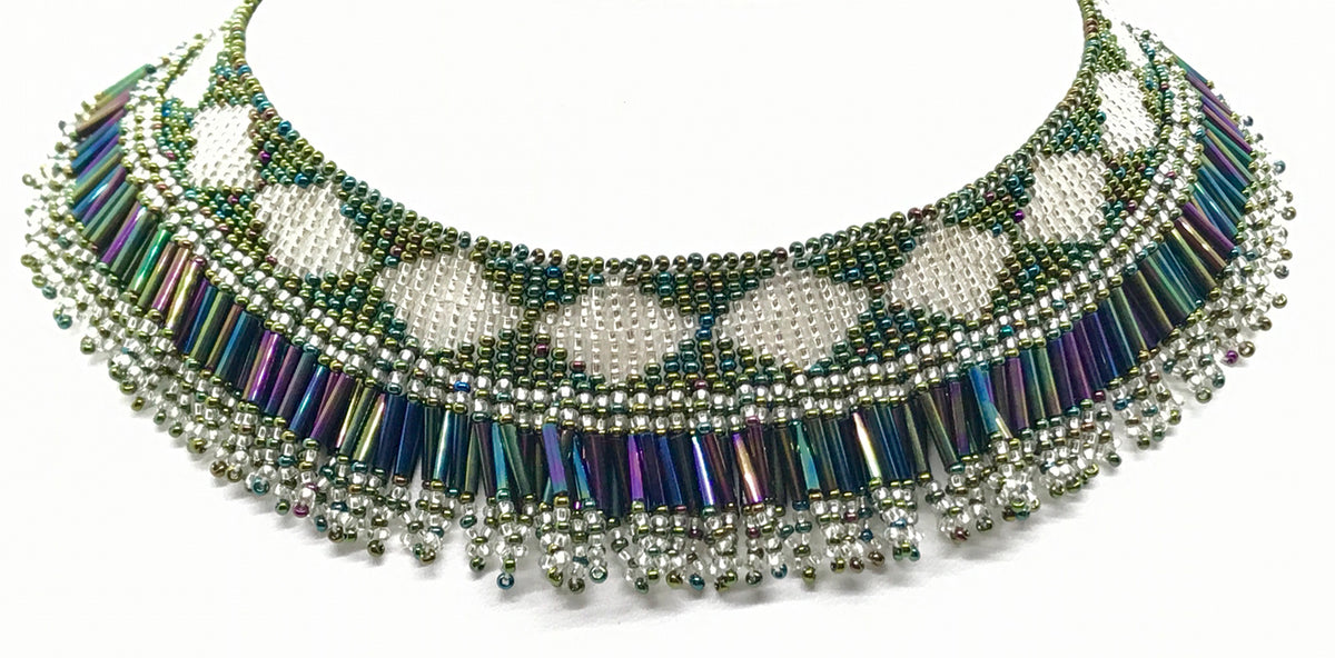 Beaded Frilly Necklace – World Design